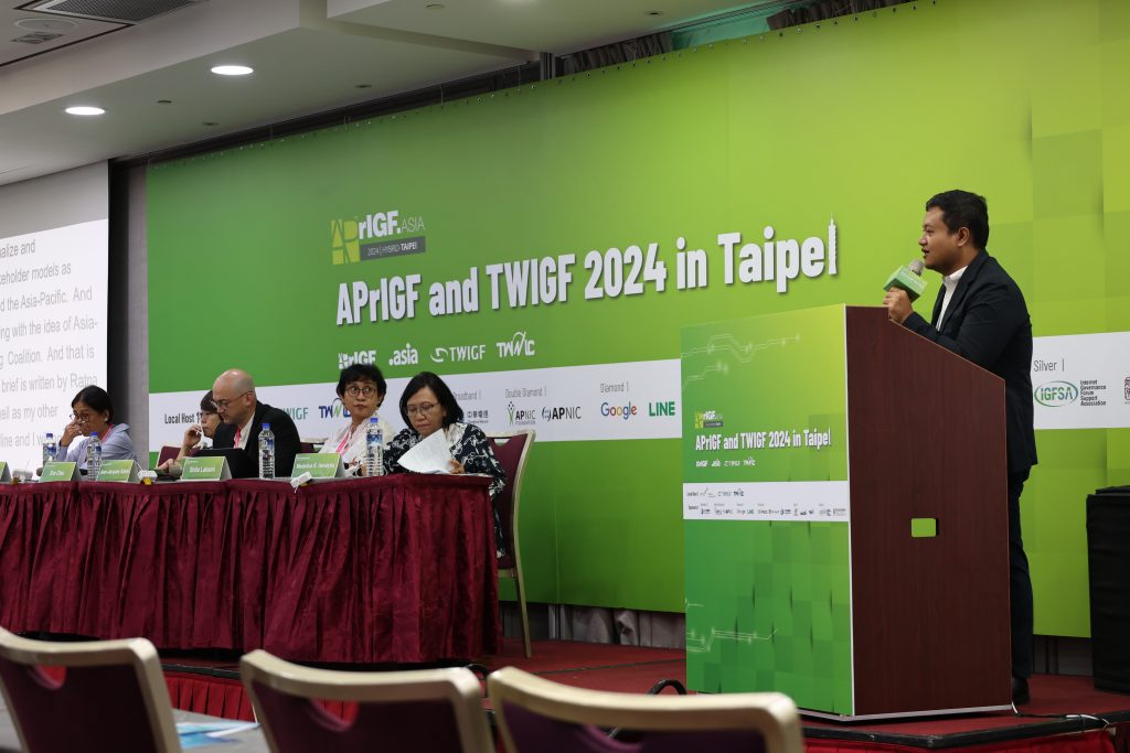 APrIGF台北2024Day1：1コマ目のセッション「Charting the Path for a Regional Fact ...